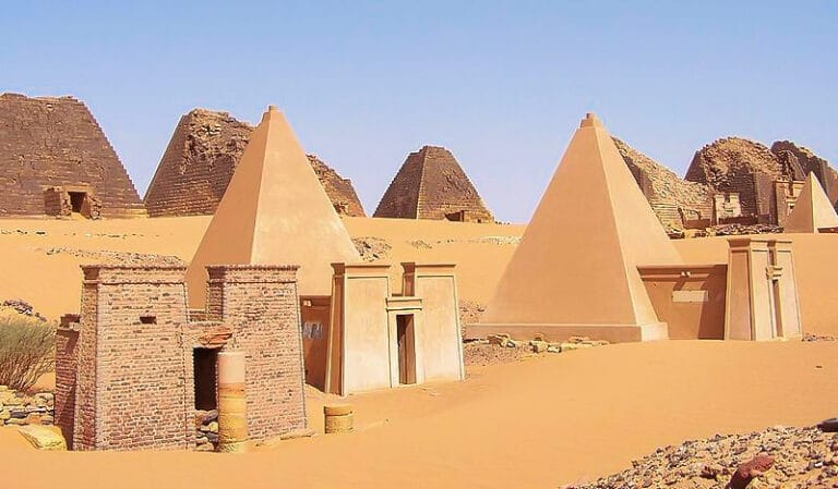 Nubian Pyramids, Sudan | mytouristmaps.com